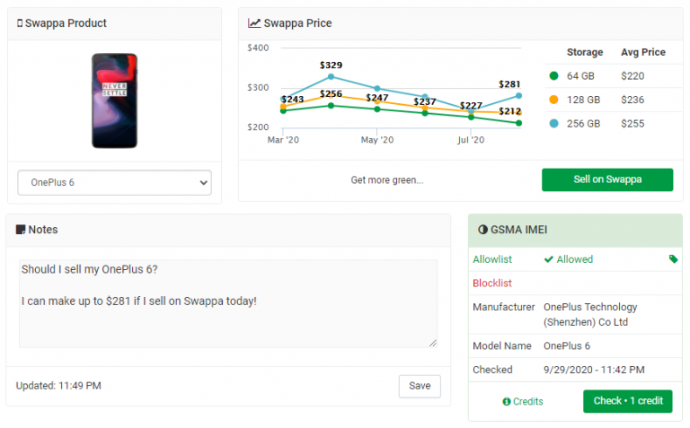 Check your IMEI, ESN, and MEID for free on Swappa - Swappa Blog